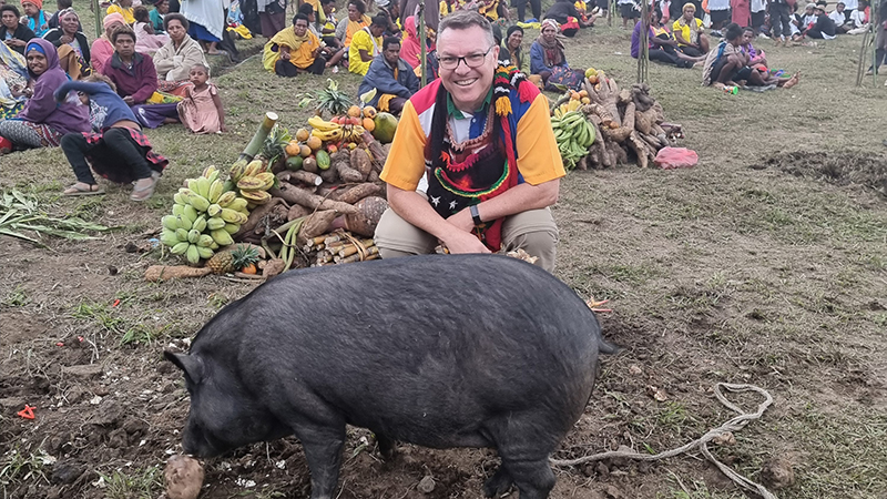 Gifted a pig - Lutheran Church of Australia