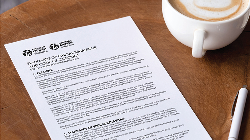 Code of conduct: your questions answered - Lutheran Church of Australia